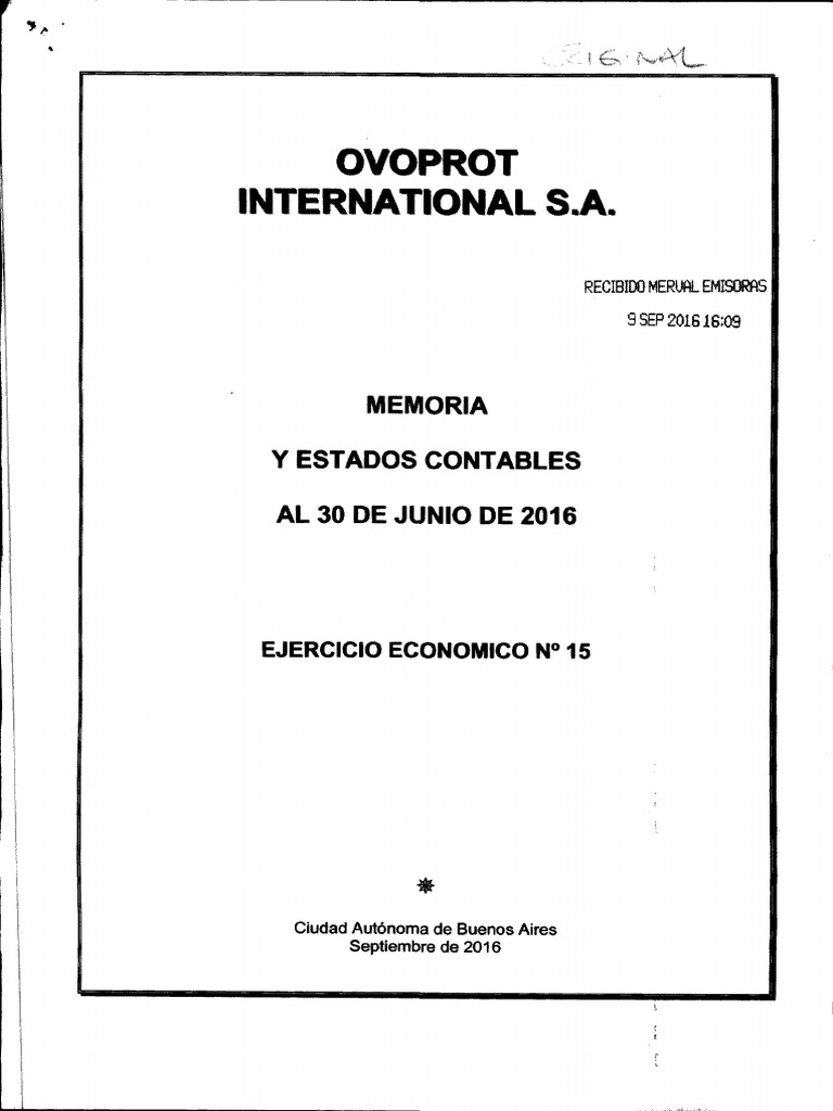 Ovoprot 2016 | PDF