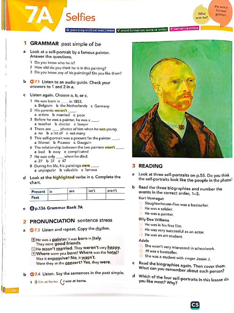 English File Ele Unit 7 | PDF