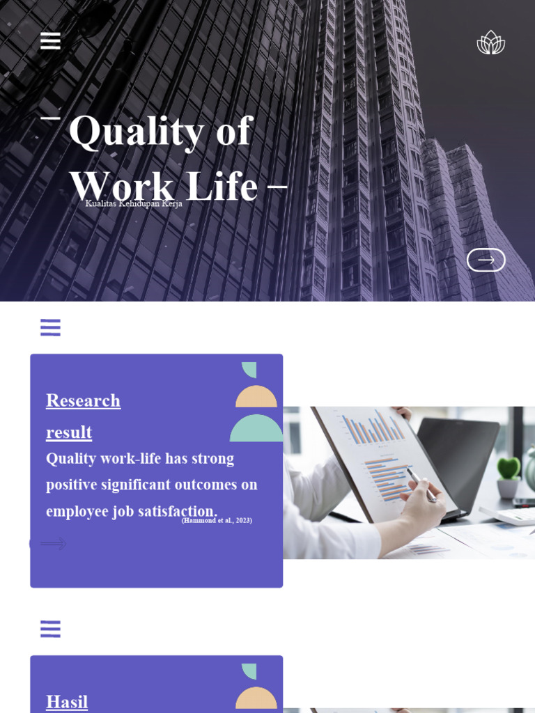 CH 5B Quality of Work Life | PDF | Organizational Behavior | Employee ...
