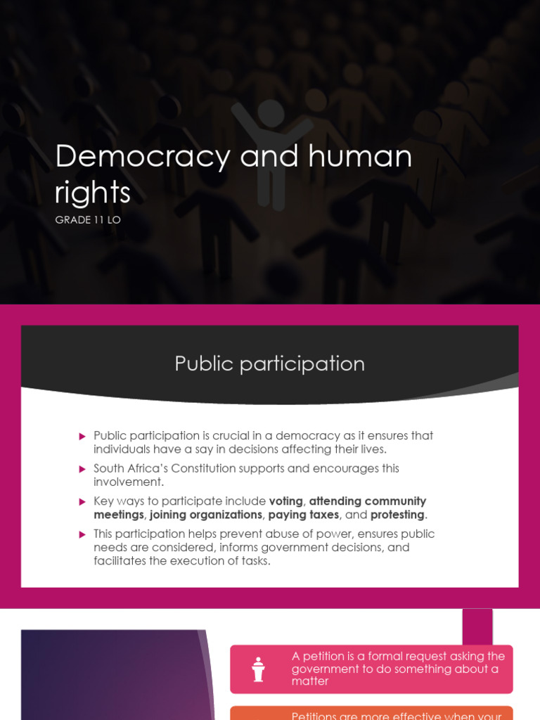 Democracy and Human Rights | PDF | Electoral District | Governance
