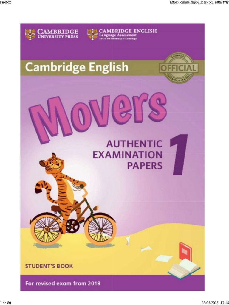 Movers Exam Book | PDF