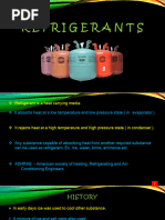 Refrigerant Color Code | PDF | Chlorofluorocarbon | Environmental Impact
