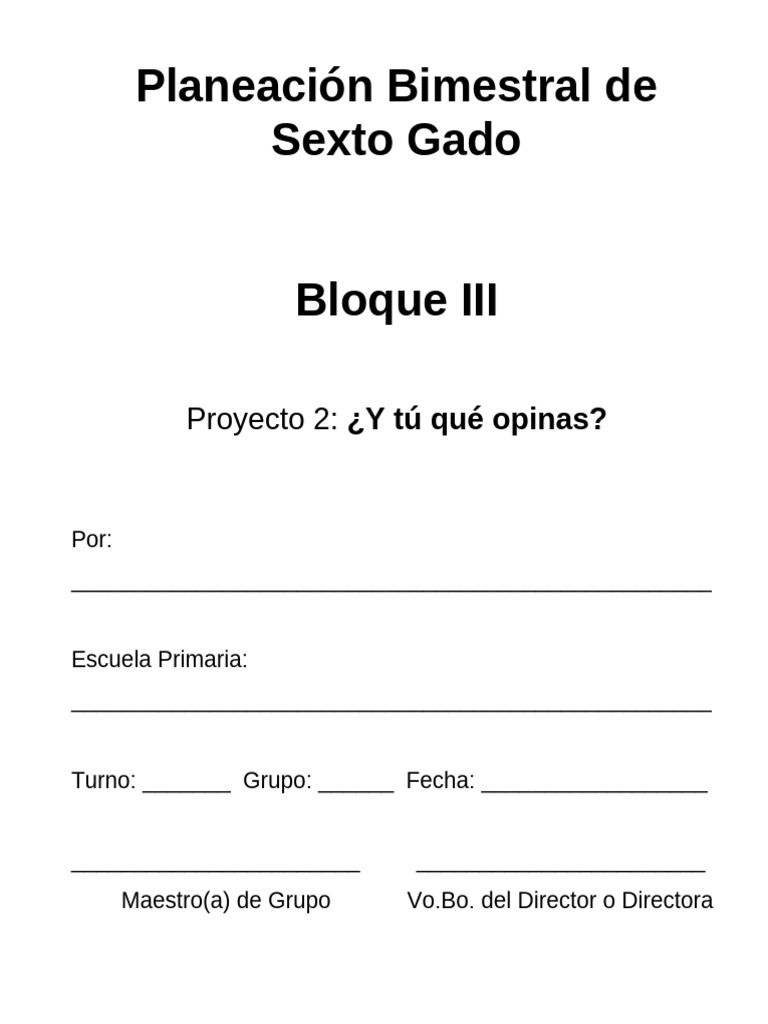 6to Grado - Bloque 3 - Proyecto 2 | PDF | División (Matemáticas) | Sustentabilidad