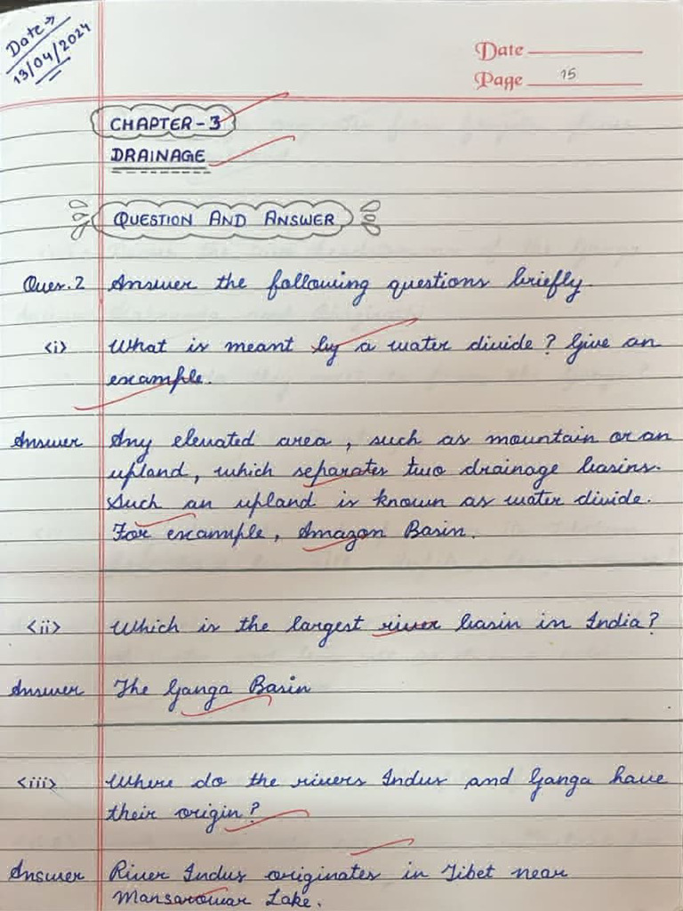 Chapter - 3 Drainage | PDF