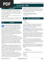 Three Ways To Speak English by Jamila Lyiscott | PDF | Linguistics ...