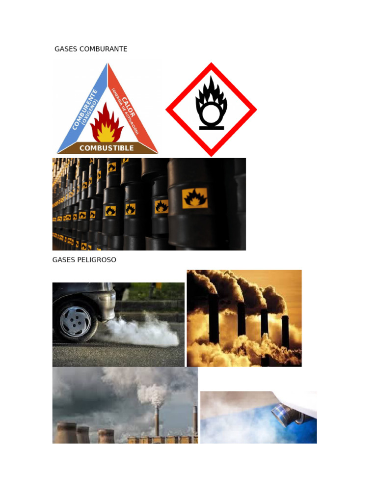 Gases Comburante | PDF