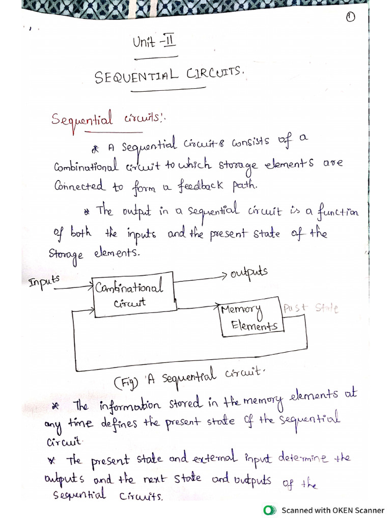 Unit II Sequential Logic | PDF