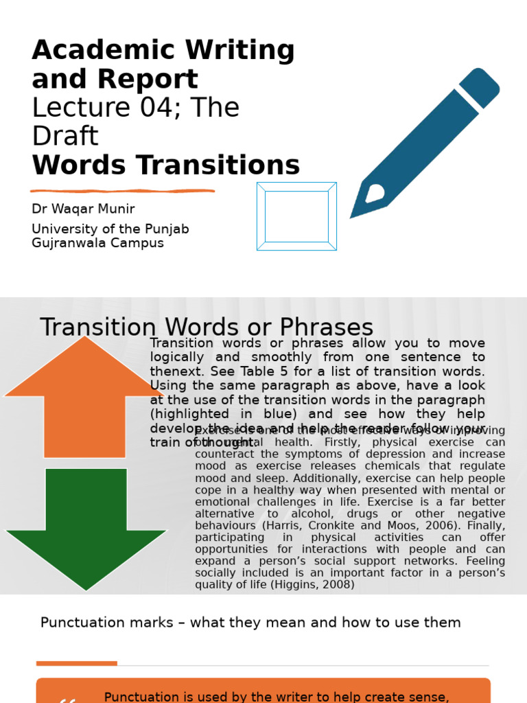 Academic Writing 04 | PDF | Quotation Mark | Mood (Psychology)