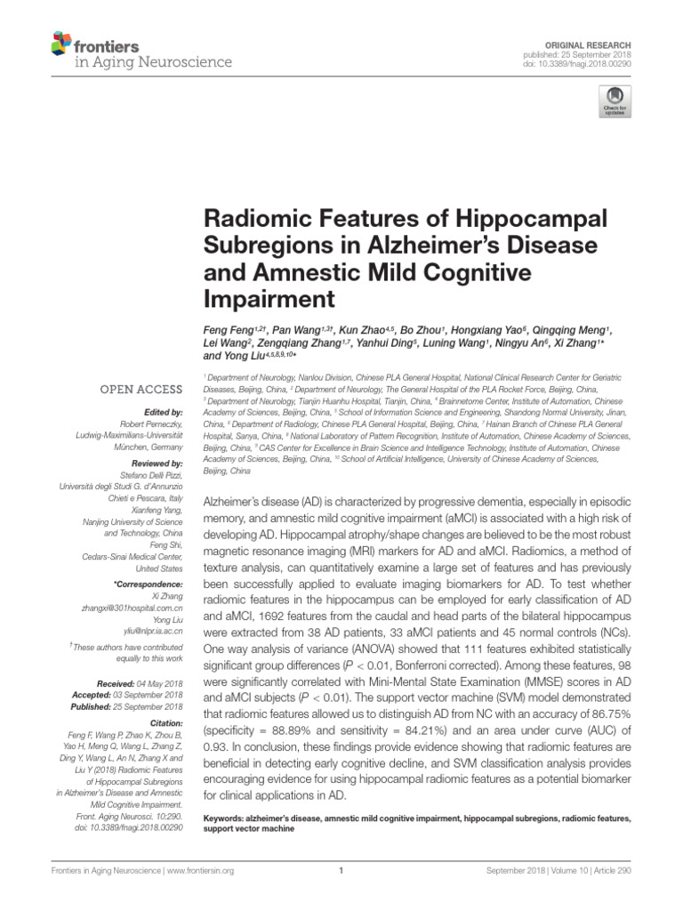 Features of Hippocampal Subregions | PDF | China | World Politics