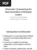Ethiopian Coder Enrollment Guide | PDF