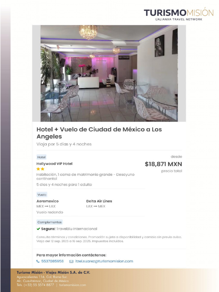 COT Universal Hosp-VUELOS | PDF