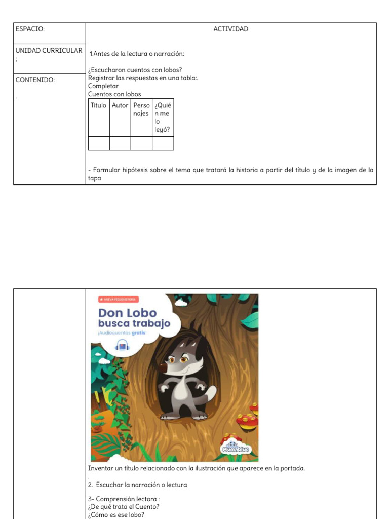 Don Lobo Busca Nuevas Oportunidades | PDF