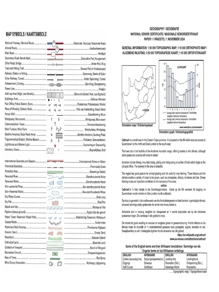 2024-GEO-Grade 12-Final Examination Addendum - Paper 1 | PDF