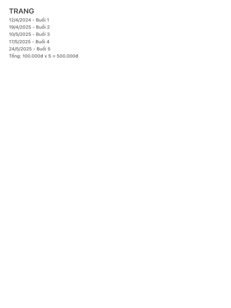 Trang | PDF