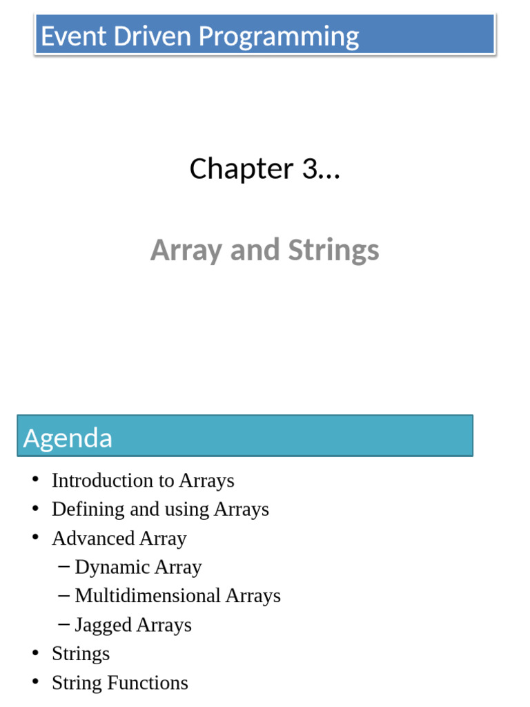 Lecture 3 Chapter 3 | PDF | C Sharp (Programming Language) | String (Computer Science)