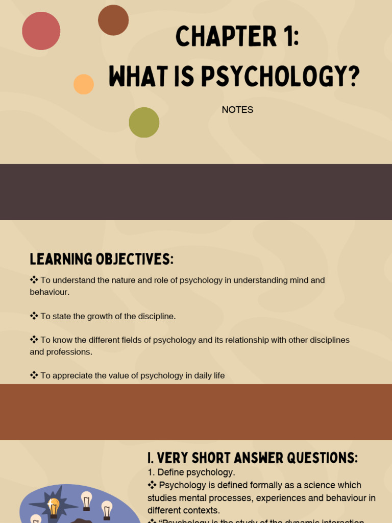 Personality Type Education Presentation in Beige Brown Illustrated ...