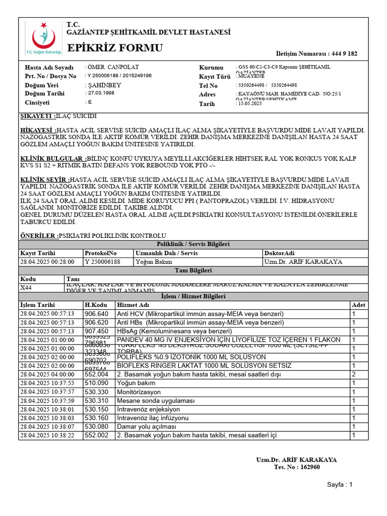 Epikriz PDF | PDF