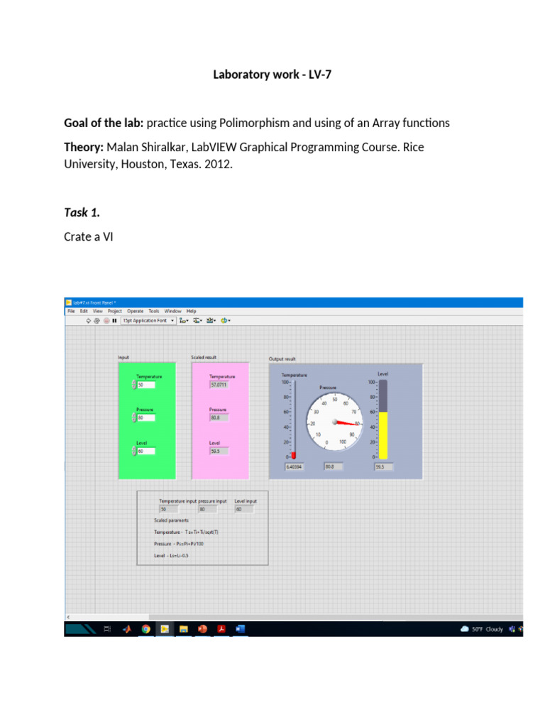 Laboratory Work #7 | PDF