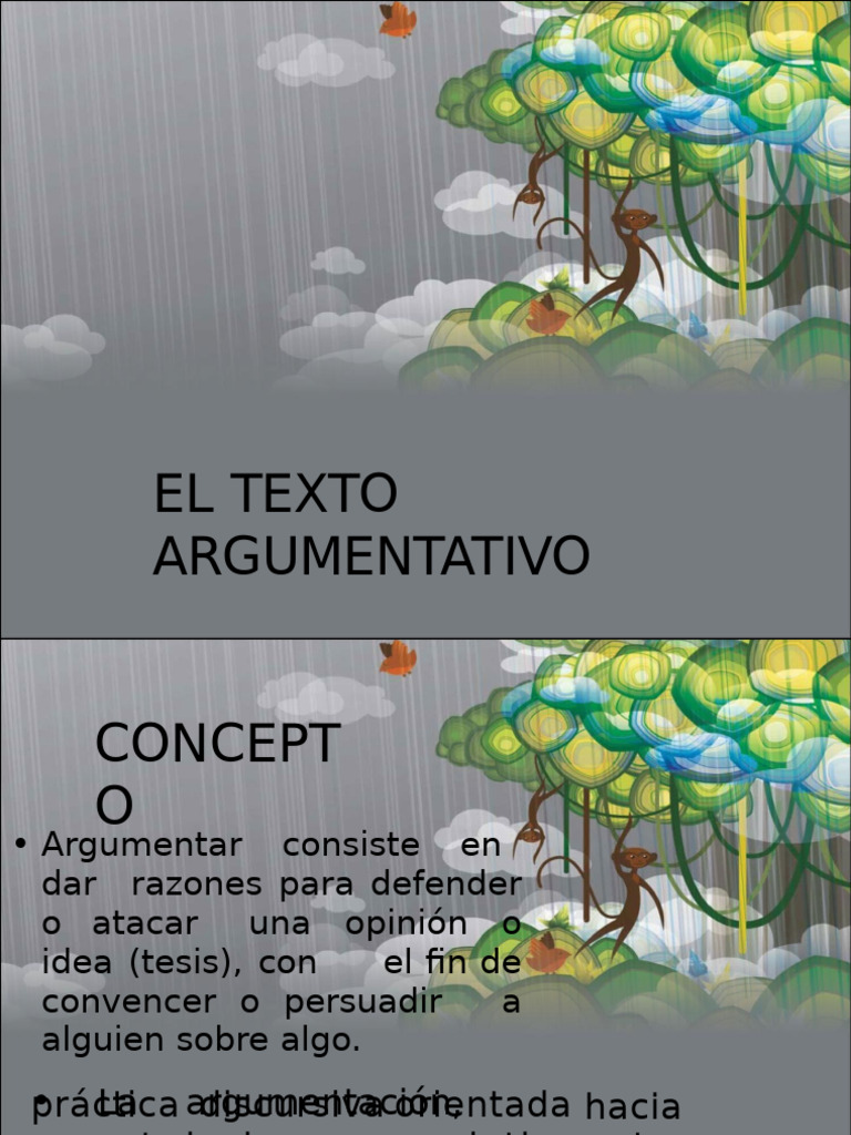 Argumentacion Presentacion | PDF
