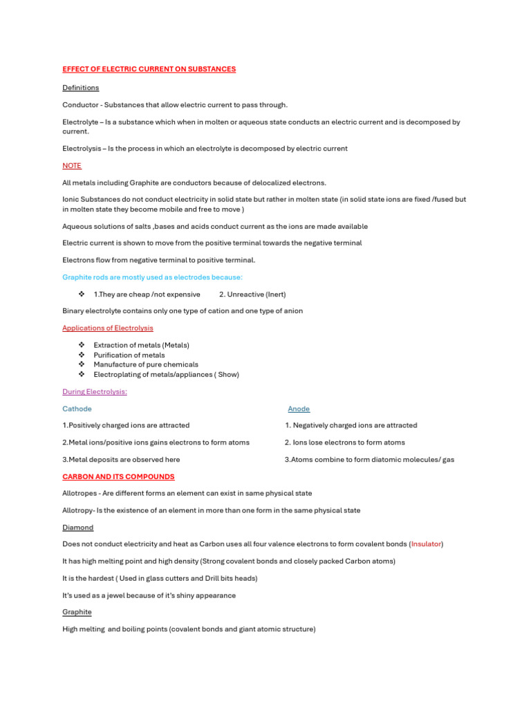 Chemistry Summarized Notes | PDF | Chemistry | Titration