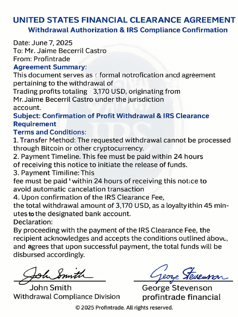 Agreement - 25 06 07 | PDF