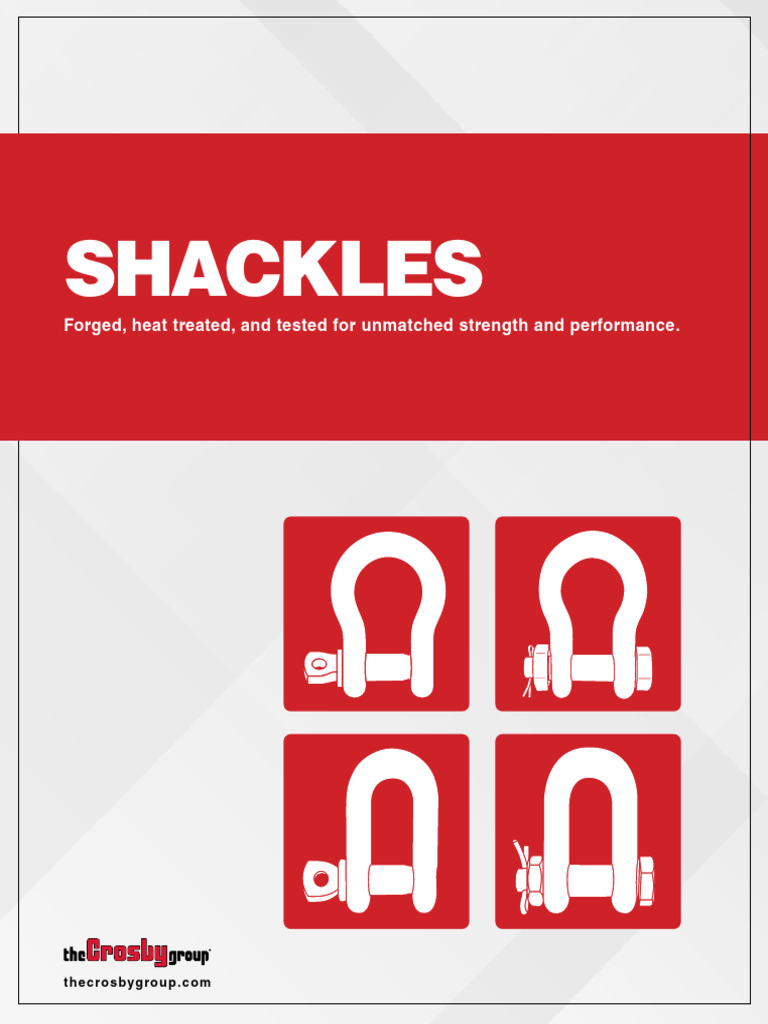 Shackle Design and Performance Standards | PDF | Fatigue (Material ...