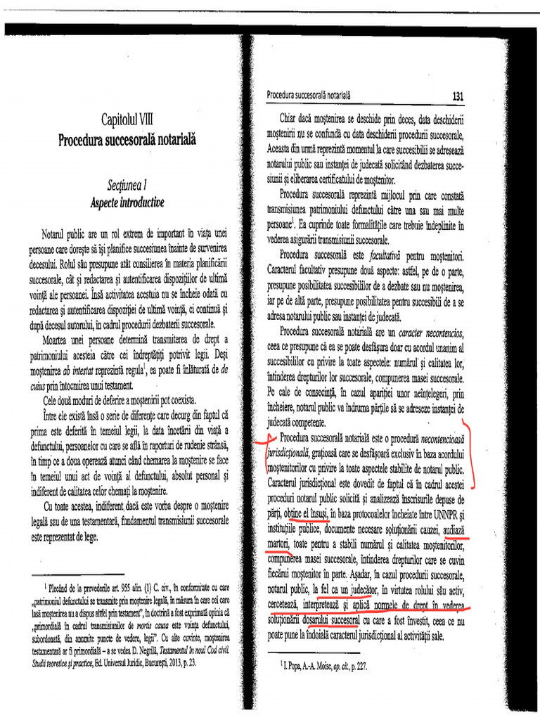 Curs Proceduri Succesorale 2 | PDF