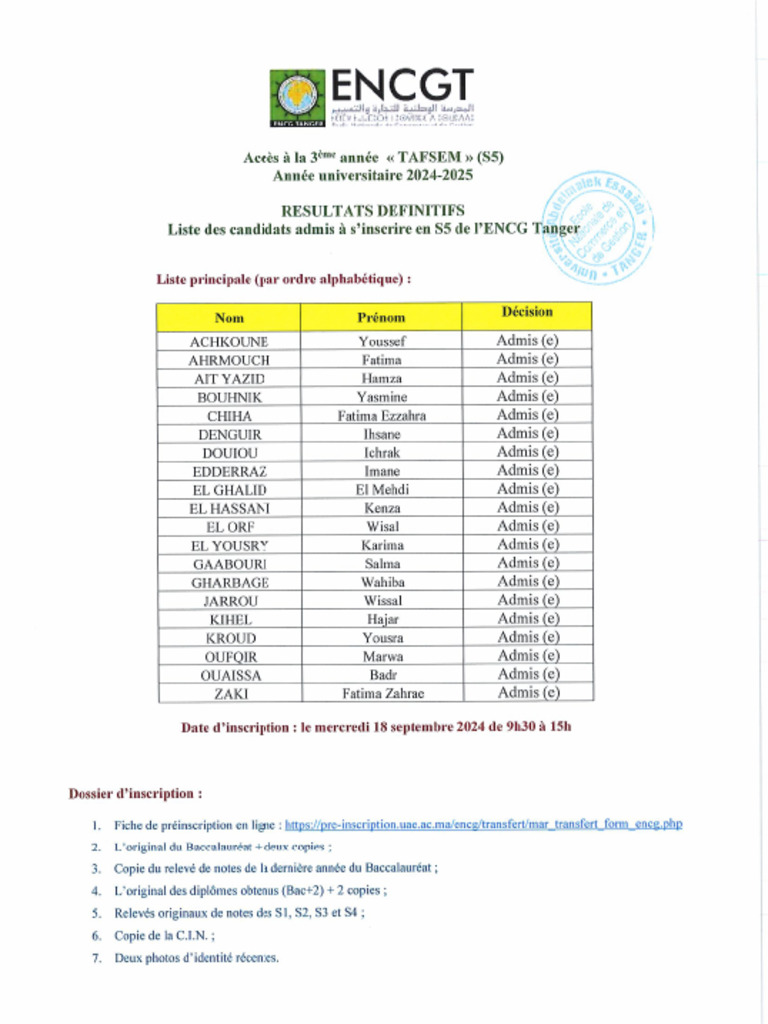 TAFSEM-2024-S5 | PDF