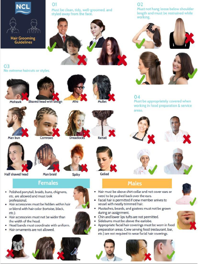 Hair Grooming Infographic | PDF