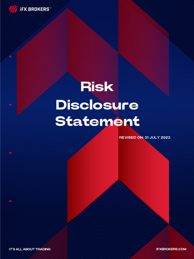 Risk Disclosure Statement 0 | PDF | Derivative (Finance) | Contract For ...