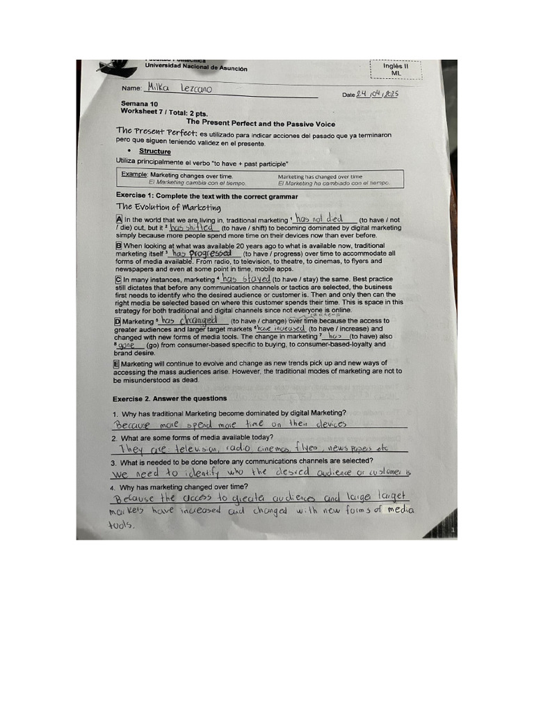 Semana 10 Milka Lezcano | PDF