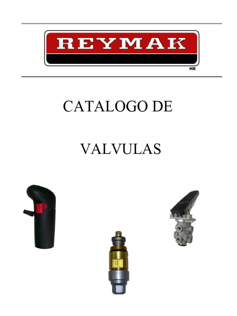 Catálogo de Válvulas Reymak | PDF