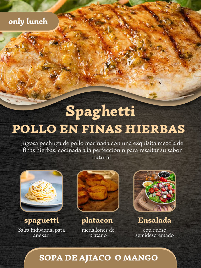 Food Menu PDF | PDF