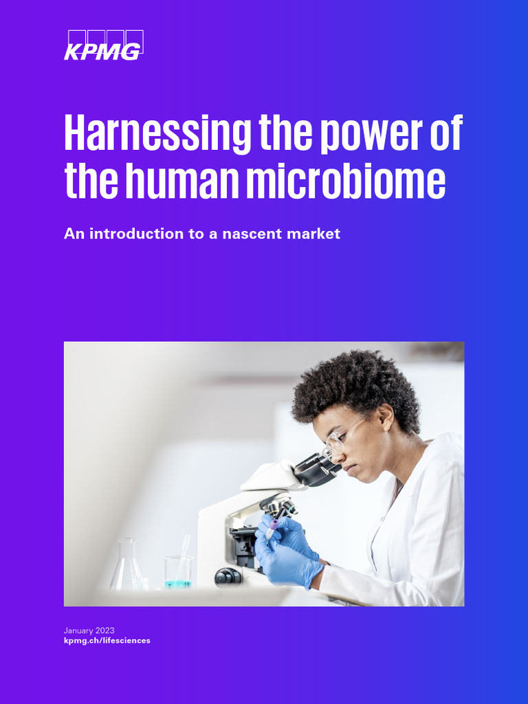 KPMG CH Whitepaper Microbiome - Pdf.coredownload - Inline | PDF | Probiotic | Bacteriophage
