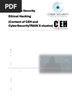 CEH v13 Syllabus | PDF | Security | Computer Security