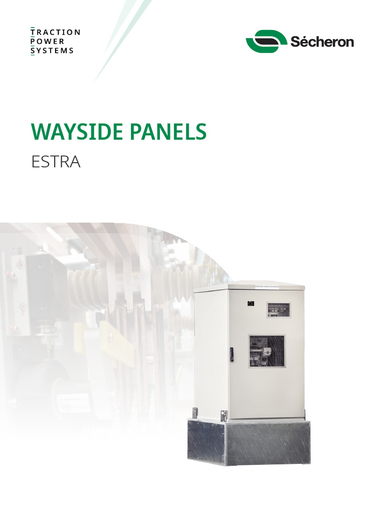 SG830927BEN C00 Brochure Wayside-Panels 07-2022 | PDF | Switch ...
