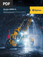 Epiroc Simba E70 S: Smart Drilling Rig | PDF | Drill | Drilling
