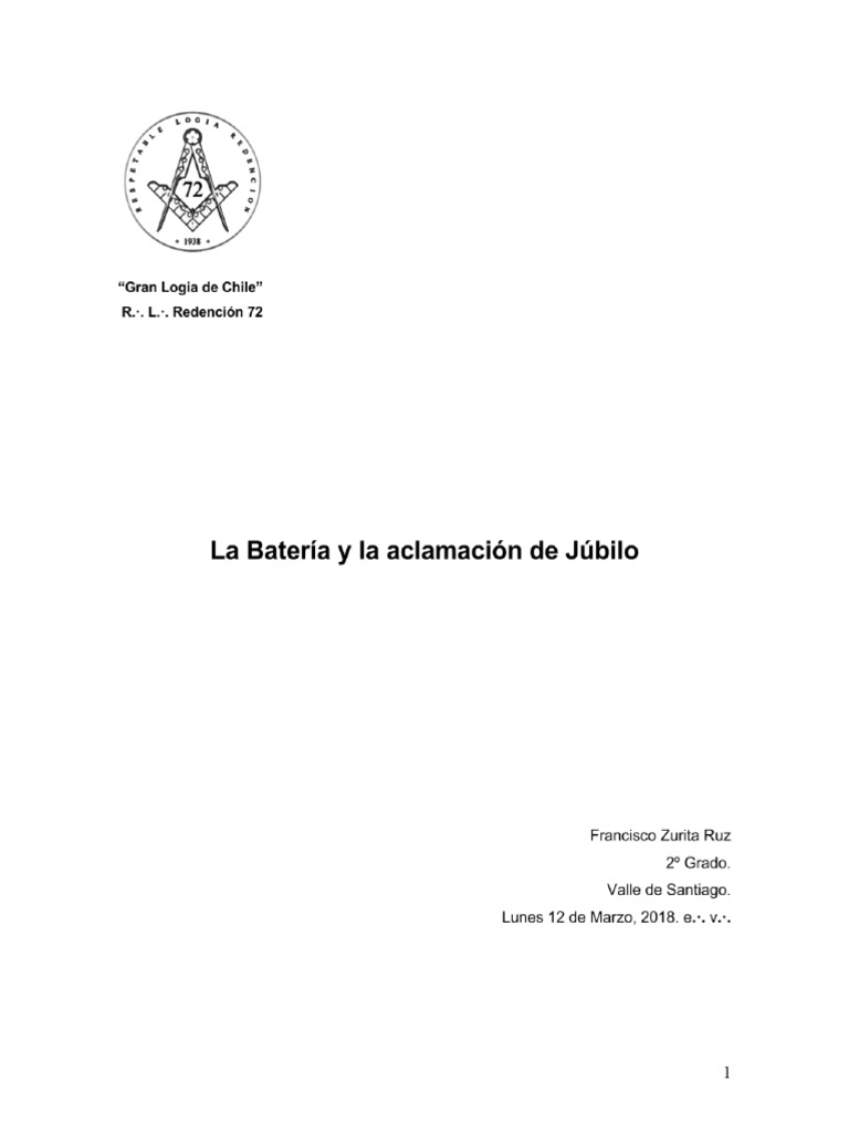 La Batería y Aclamación de Jubilo - PDF - Nextcloud | PDF