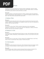 Cashier Dialogue and Phrases Guide | PDF