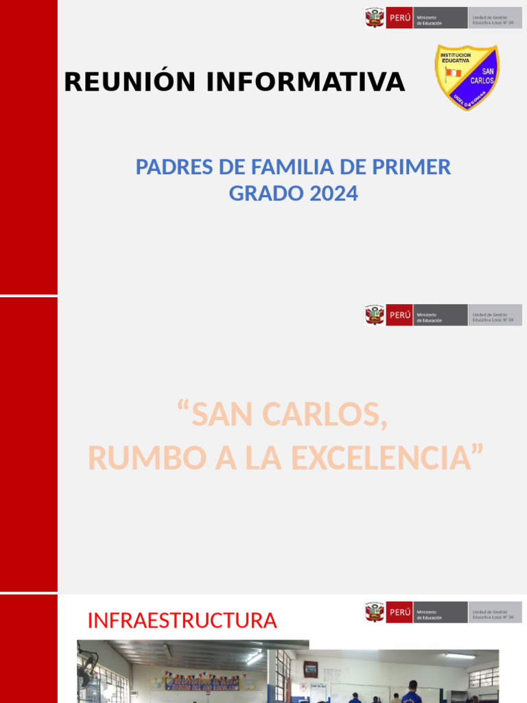Reunion Informativa Con Padres de Familia 1ero | PDF
