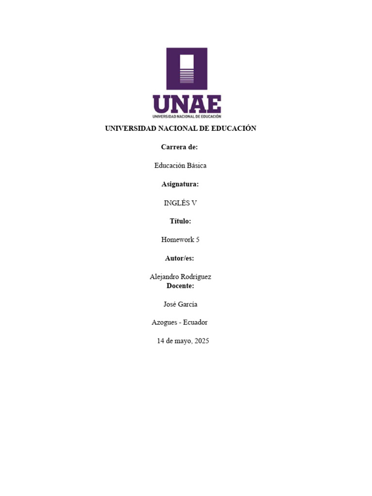 Homework 5 Leonel | PDF