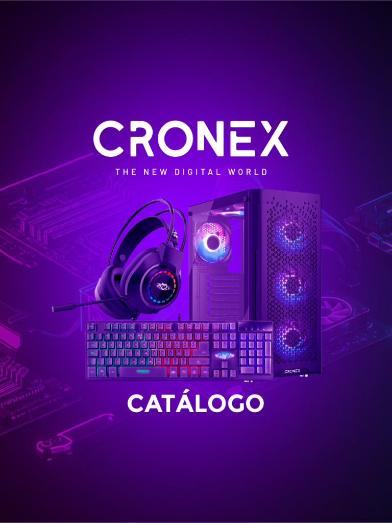Catálogo de Productos Cronex y Gaming | PDF