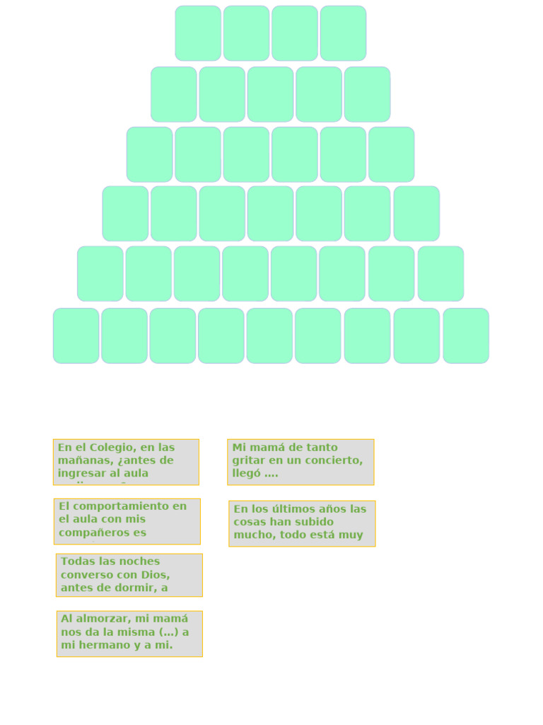 Bloques-Piramide de Palabras | PDF
