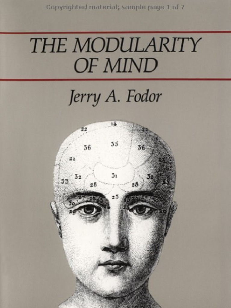 Fodor's 1983 Modularity of Mind Analysis | PDF | Mind | Idea