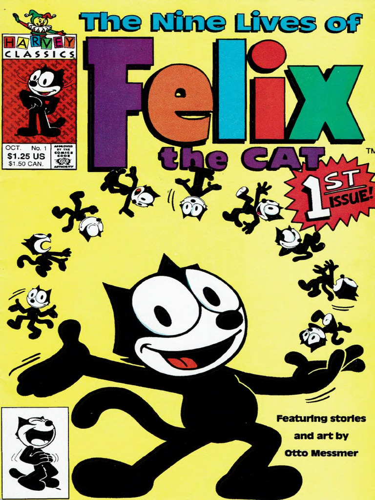 Felix The Cat Harvey Classics v2 01 | PDF | Comics | American Comics