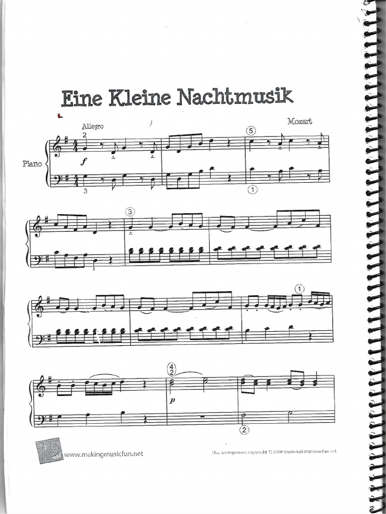 Eine Kleine Nachtmusik | PDF