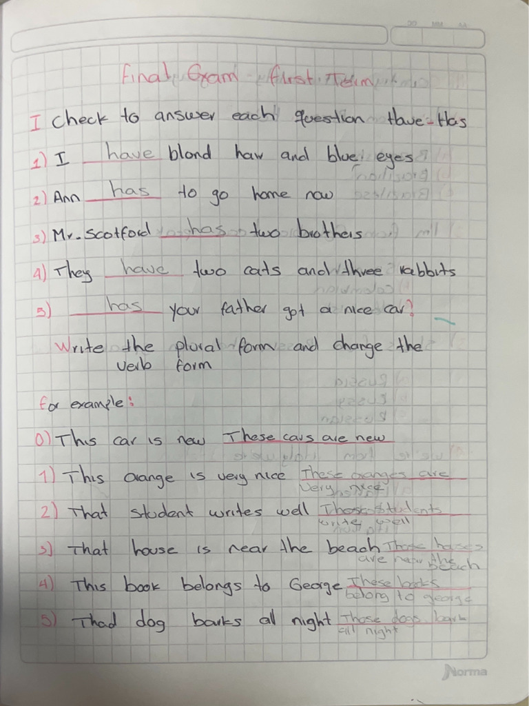 Final Exam Inglish | PDF