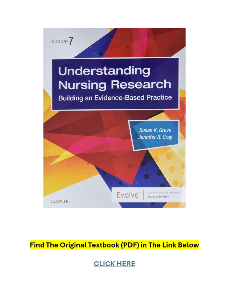 Understanding Nursing Research 7th Edition PDF | PDF | Methodology | Quantitative Research