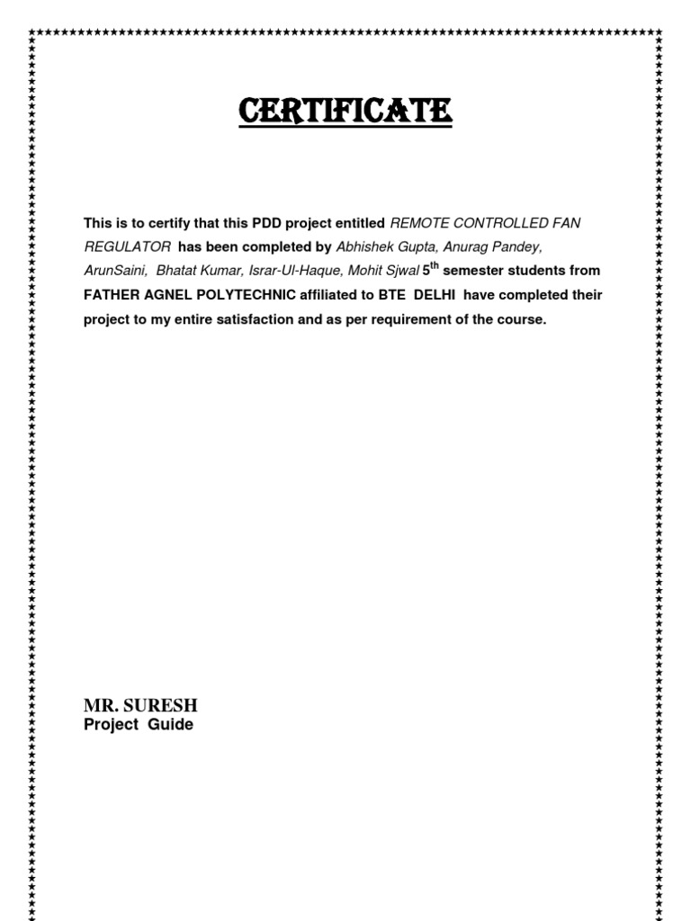 PDD Project | PDF | Printed Circuit Board | Remote Control