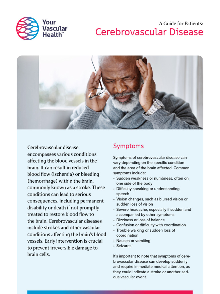 SVS YVH CerebrovascularDisease | PDF | Stroke | Angiography